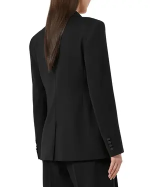 Max Mara Mstargenta Single Breasted Wool Blazer