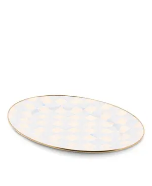 MACKENZIE-CHILDS Check Medium Oval Platter
