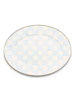 MACKENZIE-CHILDS Check Medium Oval Platter