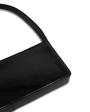 JIL SANDER Monolith East West Tonal Hardware Shoulder Bag - Black