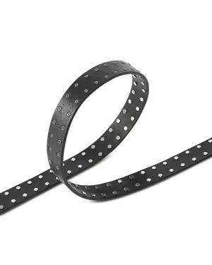 Pinko Low Love Studded Leather Belt
