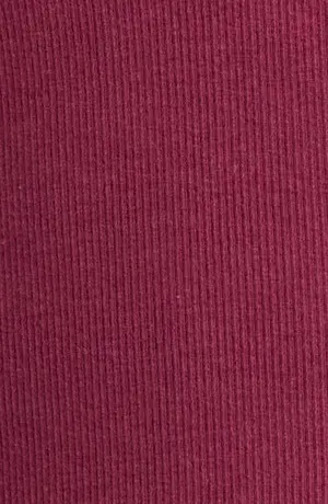HELLO MOLLY Luxe Rib V-neck Button Top