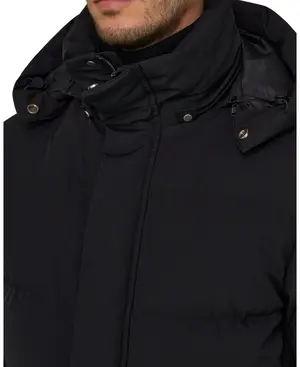Boggi Milano Technical Fabric Padded Goose Down Parka