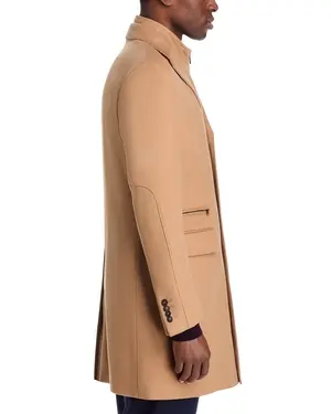 Corneliani Wool Id Overcoat & Removable Insert