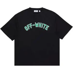 Off-White Fit Varsity Logo Jersey Short-sleeve Tee