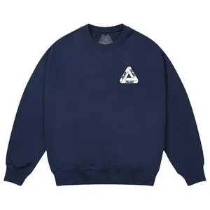 PALACE Tri-ferg Crew 'navy - Blue