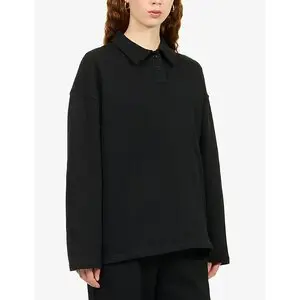 4TH & RECKLESS Marigold Logo-print Cotton Top