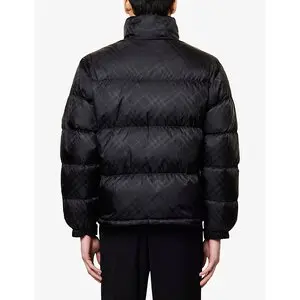 Burberry Check Highlands Nylon Puffer Jacket