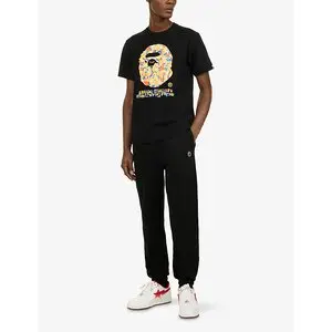 A BATHING APE X Billie Eilish Camo Cotton-jersey T-shirt