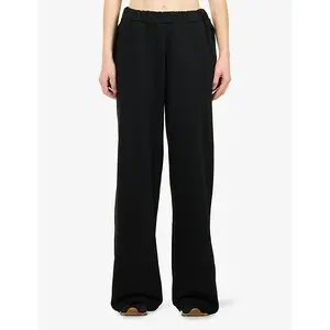 4TH & RECKLESS Marigold Wide-leg Cotton-jersey Jogging Bottoms