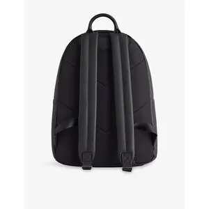 Emporio Armani Logo-plaque Leather Backpack
