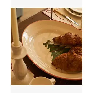 ANNA + NINA Christmas Tree Earthenware Serving Platter