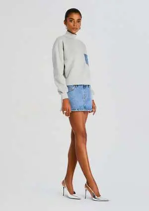 SEROYA Marley Terry Denim Dress