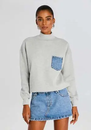 SEROYA Marley Terry Denim Dress