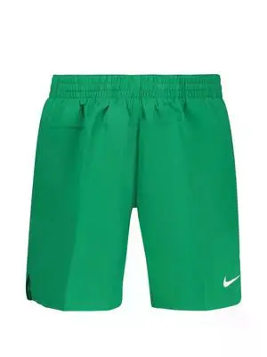 Nike Logo-embroidered Swim Shorts - Green