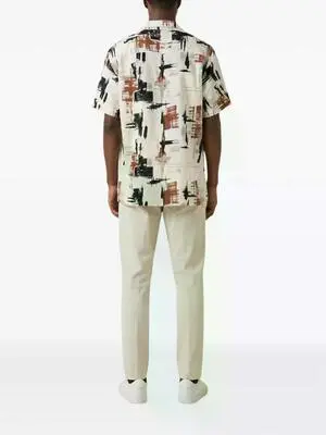 ANTONY MORATO Abstract-print Short-sleeve Shirt