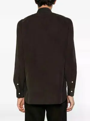 BARBA NAPOLI Button-down Corduroy Shirt