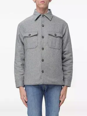 BROOKSFIELD Button-up Shirt Jacket - Grey