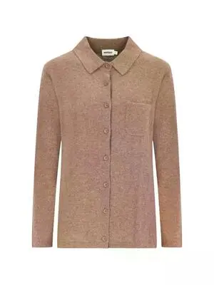 NOTSHY Cashmere Chest-pocket Shirt - Neutrals