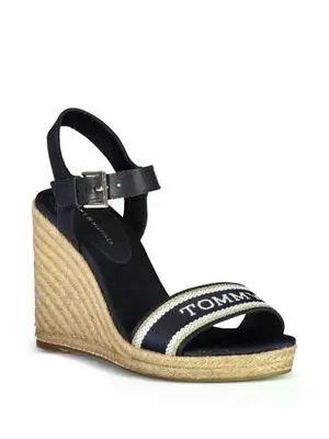 Tommy Hilfiger Buckle-strap Wedge-heel Sandals