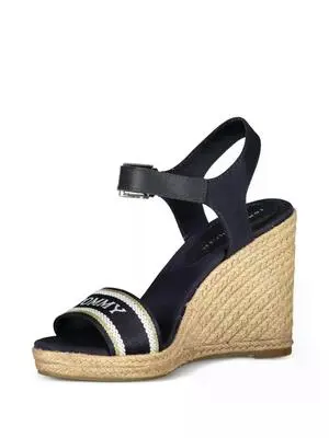 Tommy Hilfiger Buckle-strap Wedge-heel Sandals