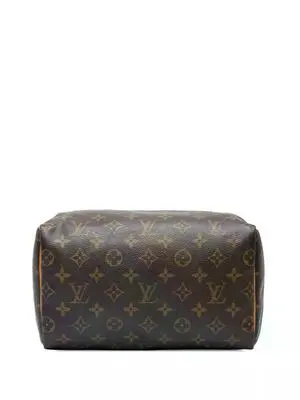LOUIS VUITTON 2002 Monogram Speedy 25 Boston Bag