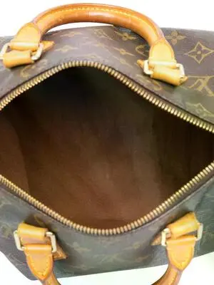 LOUIS VUITTON 2002 Monogram Speedy 25 Boston Bag
