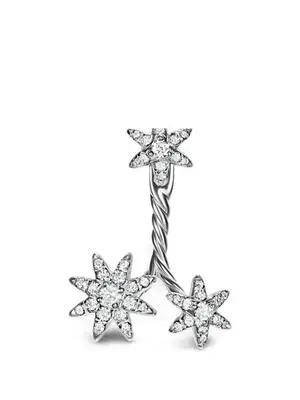 David Yurman Petite Starburst Diamond Earrings