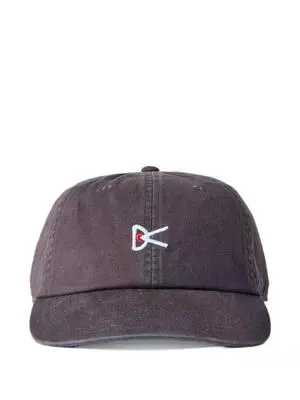 DISTRICT VISION Logo-embroidered Cotton Cap - Black