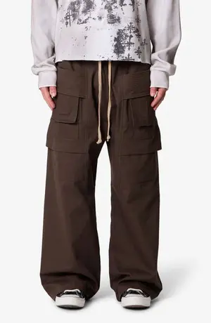 Mnml Strapped Cargo Pants - Brown