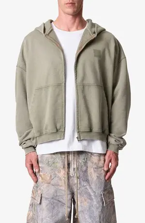 Mnml Vintage Washed Full Zip Hoodie