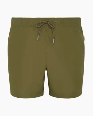 Onia Solid Charles 5" Swim Trunk Olive