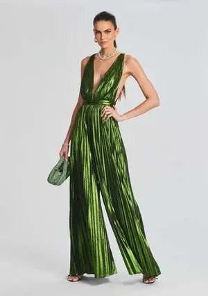 Retrofete Graciane Jumpsuit - Lime