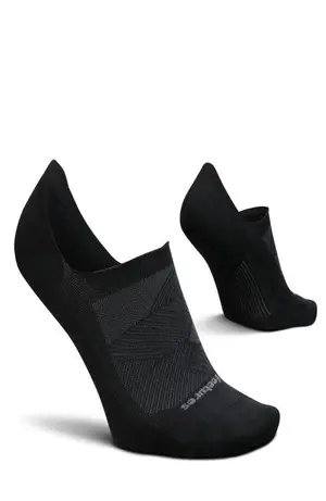 FEETURES Elite Ultra Light Invisible Sock Black