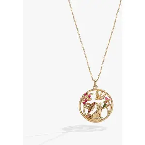 ALEX AND ANI Woodland Pendant Necklace - Gold