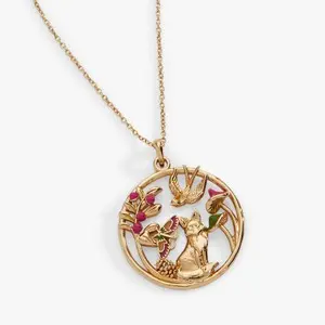 ALEX AND ANI Woodland Pendant Necklace