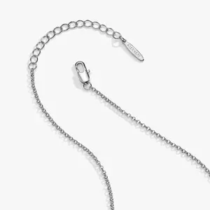 ALEX AND ANI Letter To Santa Locket Necklace - Silver