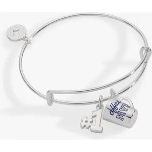 ALEX AND ANI 1 'office Mvp' Mug Bangle - Silver