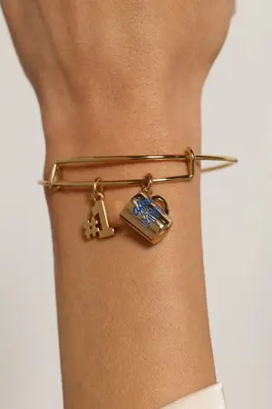 ALEX AND ANI 1 'office Mvp' Mug Bangle - Silver
