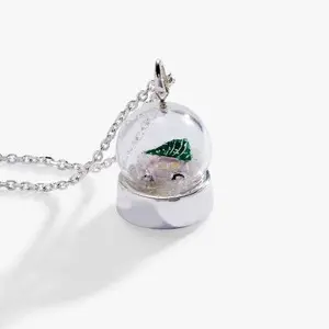 ALEX AND ANI Snow Globe Retro Car Pendant