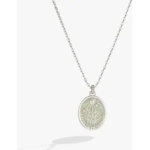 ALEX AND ANI Harry Potter Ron Jack Russell Terrier Patronus Pendant Necklace - Silver
