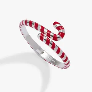 ALEX AND ANI Candy Cane Bypass Cuff