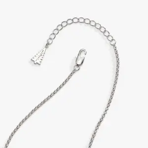 ALEX AND ANI The Twilight Saga Forks Necklace - Silver