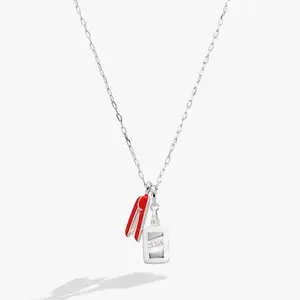 ALEX AND ANI You Are The Glue Holding Us All Together' Glue & Stapler Charm Necklace - Silver
