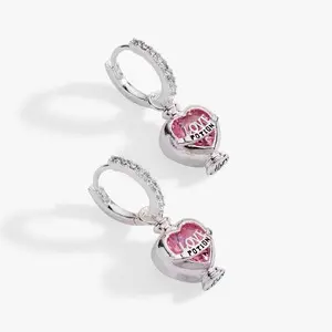 ALEX AND ANI Harry Potter Love Potion Crystal Huggie Hoop Earring