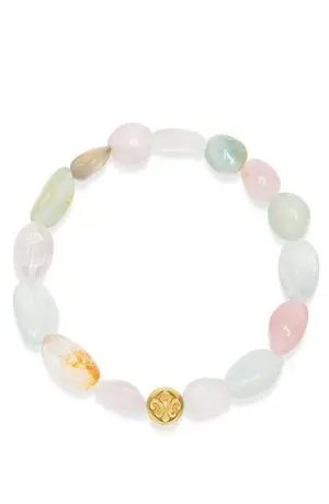 NIALAYA JEWELRY Beryl Gemstone Bracelet - Multicolor