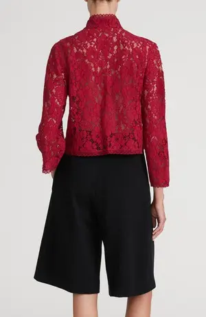 FRAME The Lace Salon Top