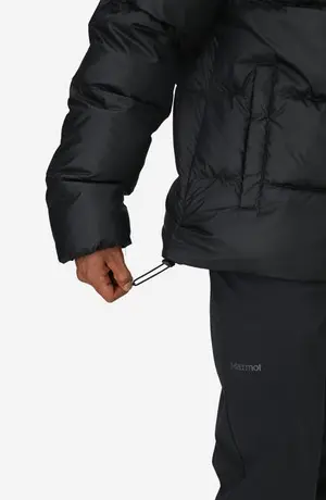 MARMOT Guides 700-fill-power Water-repellent Down Hooded Jacket - Black