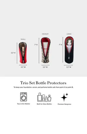KUSSHI Bottle Protector 3-piece Set