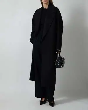 Sportmax Coat Oversized Double Wool